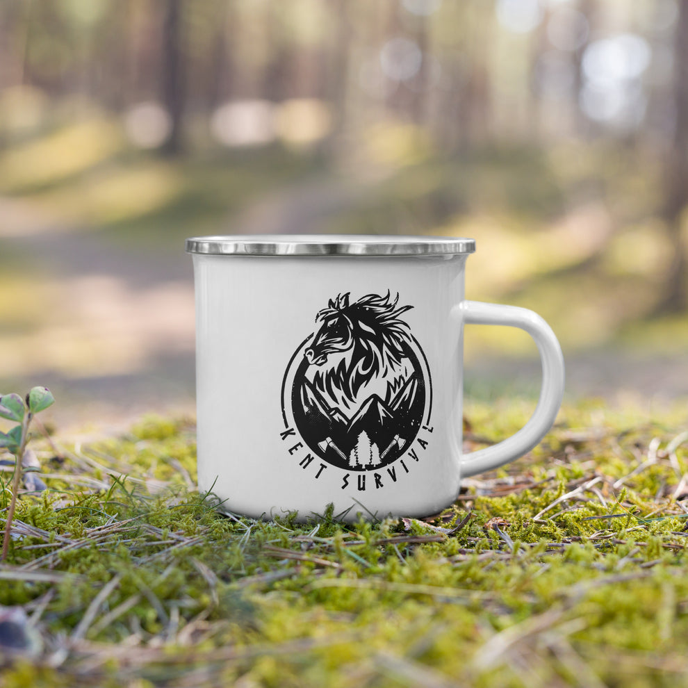 Kent Survival Enamel Mug – Kent Survival Store