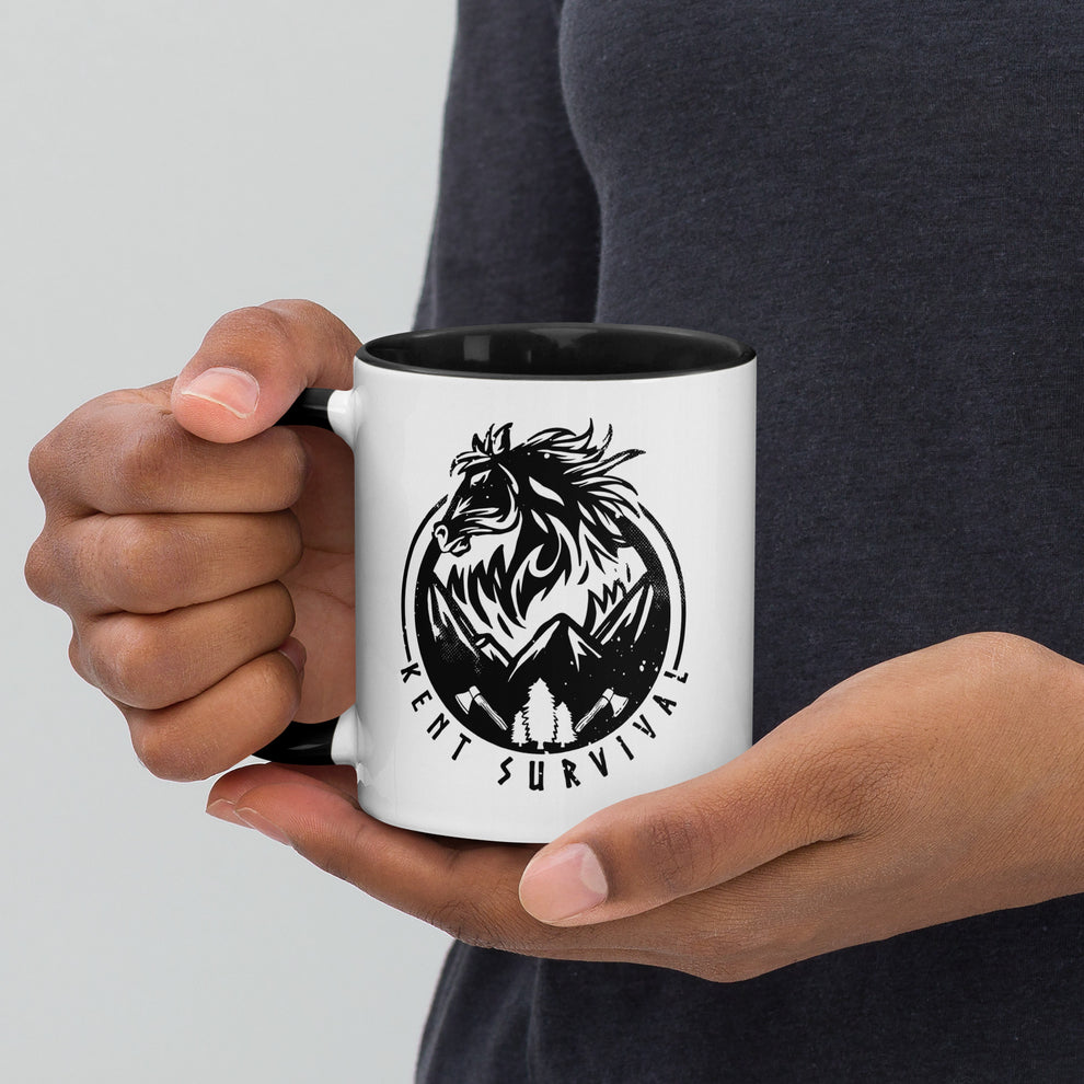 Kent Survival Mug with Colour Inside – Kent Survival Store